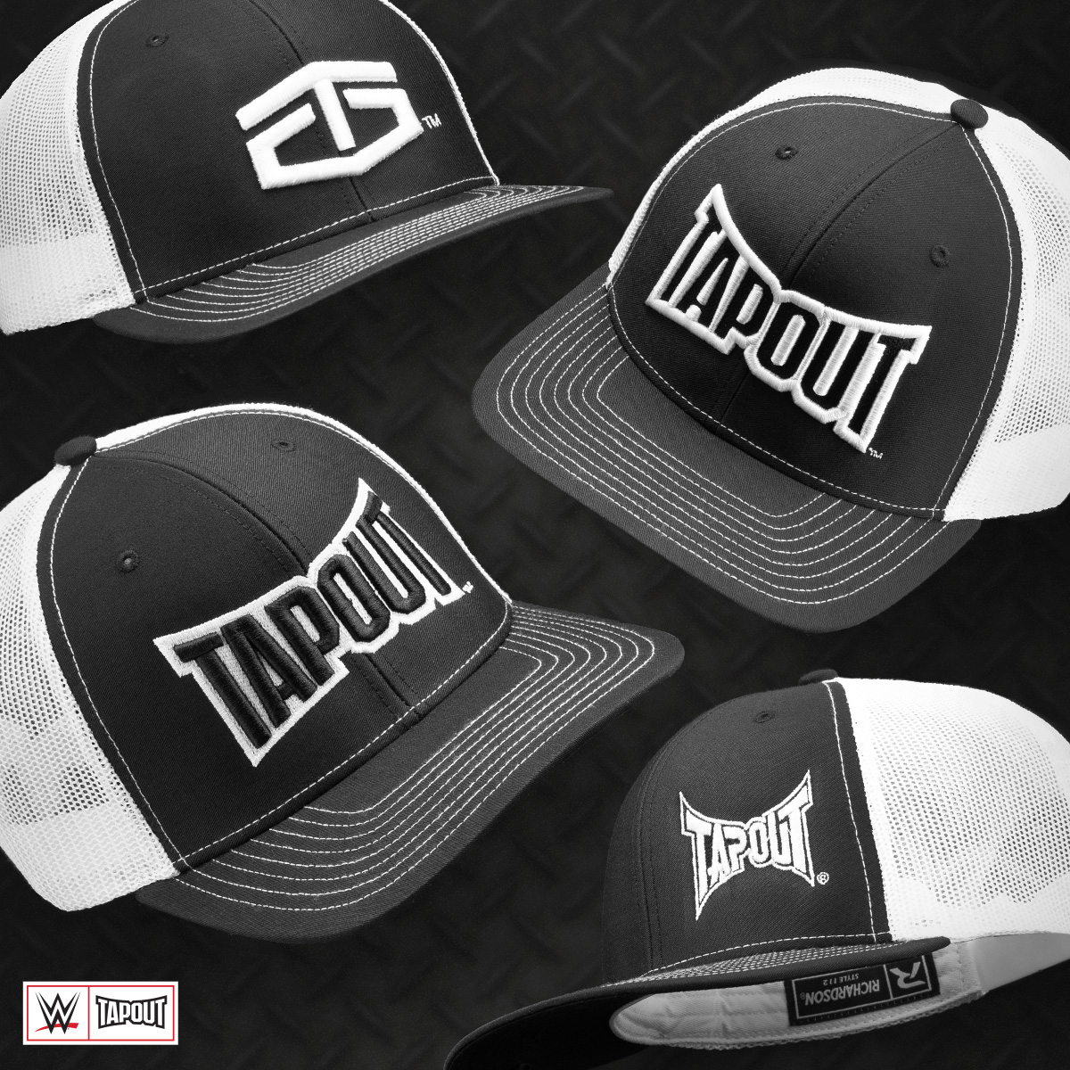 Tapout Hats White