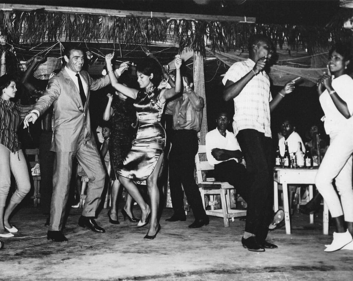 Jamaican People Dancing Reggae