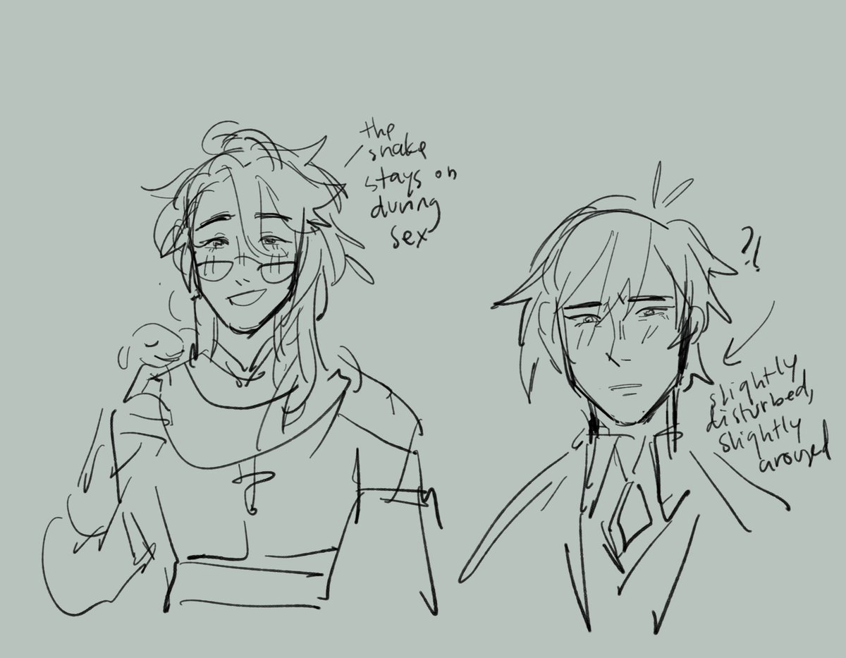 「huaisang probably dared him ? #nielan 」emm 🐇 cmsn & merch makingの漫画