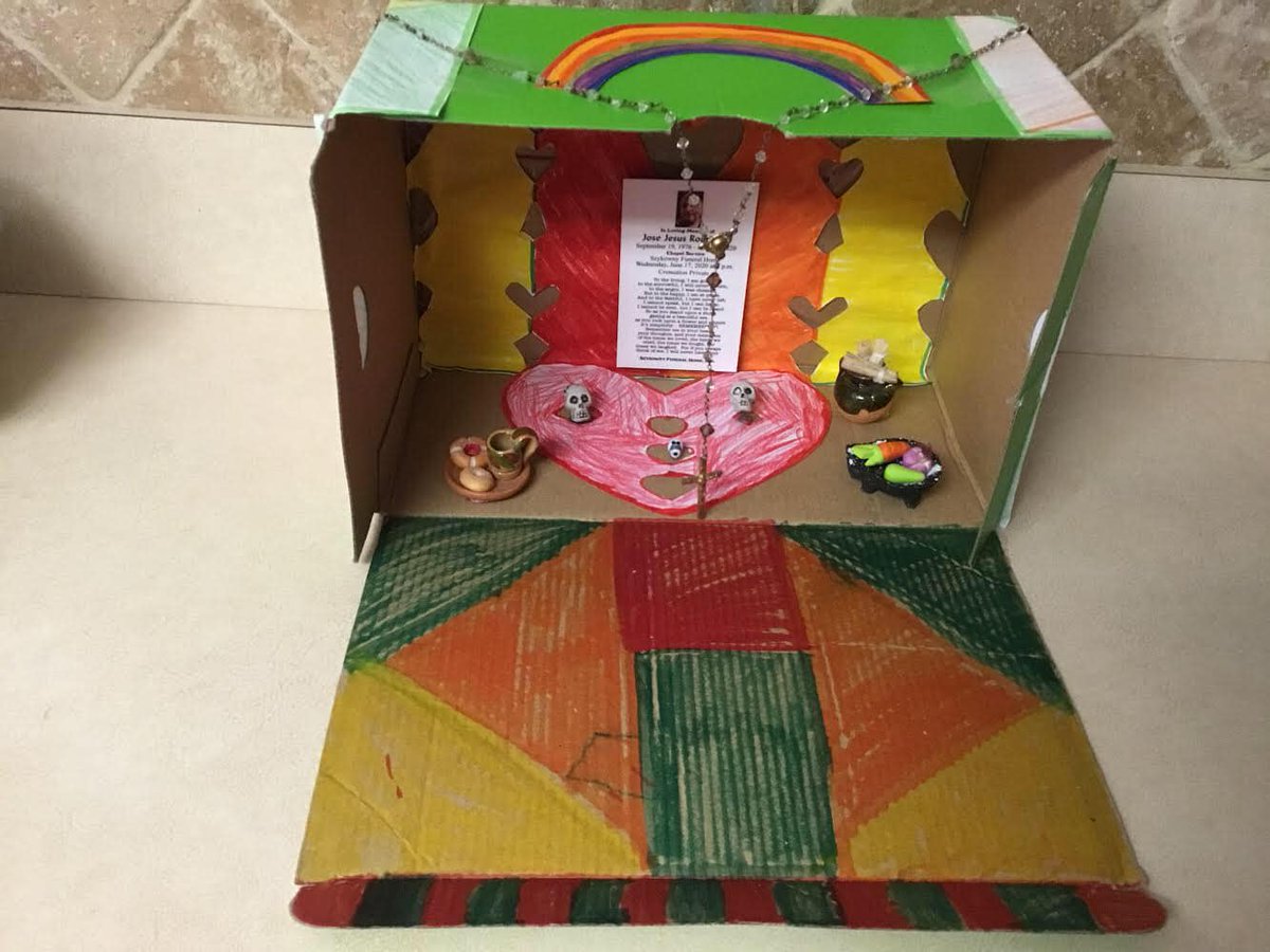 Dia De Los Muertos Shoebox Altar