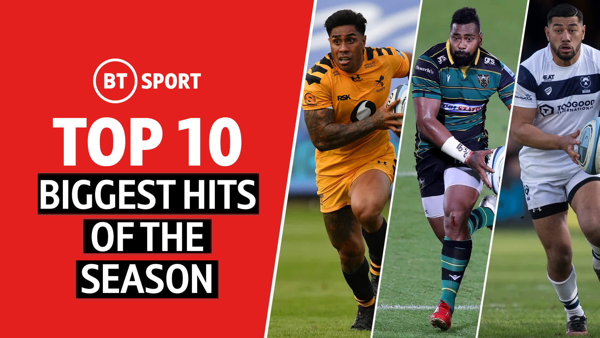 Rugby Hits Wallpaper