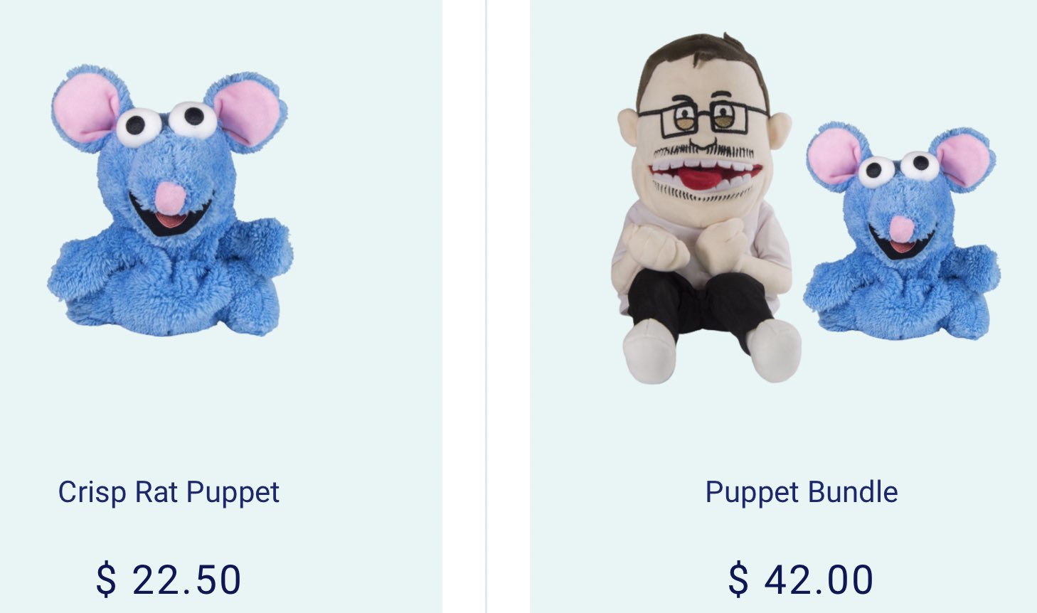 Crisp Rat On X: THATS RIGHT YOU CAN BUY A PUPPET OF ME AND, 42% OFF