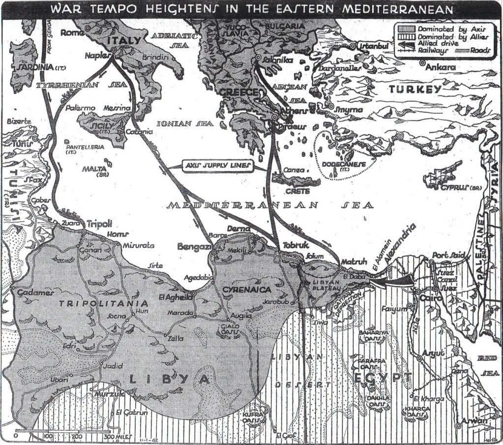 Allied offensive at El Alamein is backed by bombers & warships ...