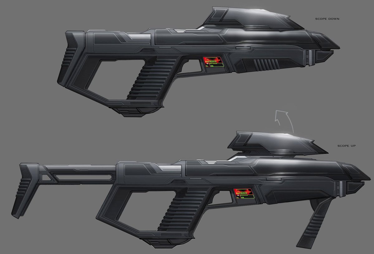 Cryptic, as cool as Sevens dual Tetryon rifles are - can we get Sevens ...