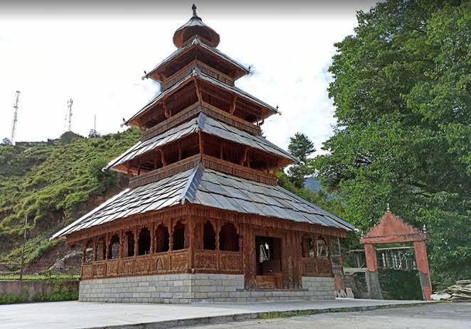 RT @DoctorAjayita: The ancient 5 tiered Manu Rishi temple in the ...