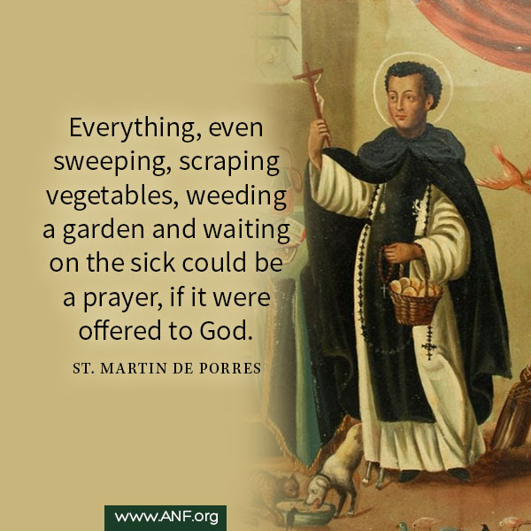 St Martin De Porres Prayer