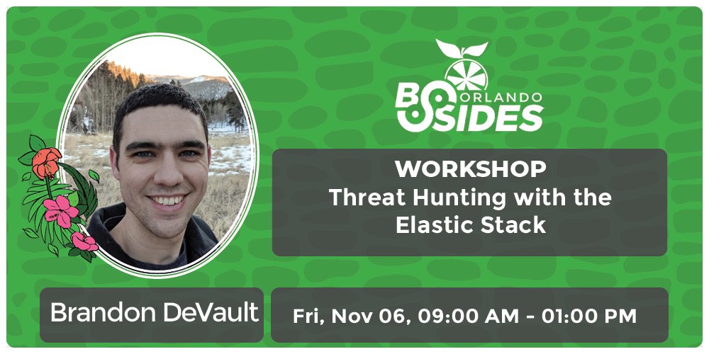 Bsides Orlando on Twitter: "Brandon DeVault (@SolderSwag) leads the Threat Hunting with the ...