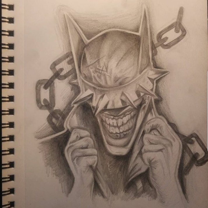 Evil Batman Drawing