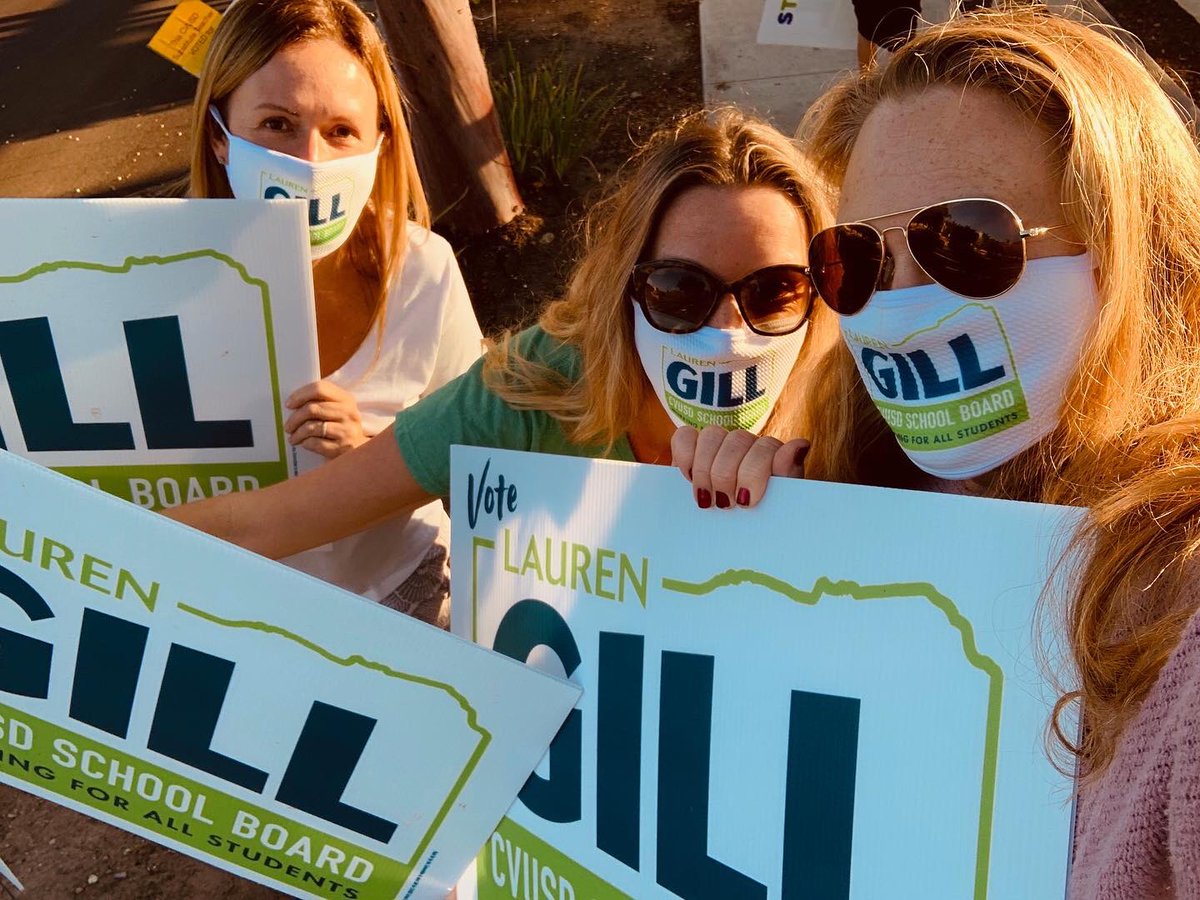 Carrie Howard on Twitter: "Amazing mini-rally in Dos Vientos for Lauren Gill! Lots of honks ...