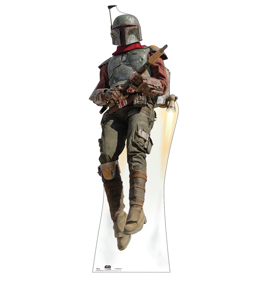 Boba Fett Flying