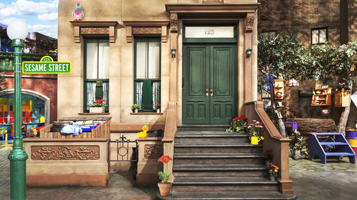 Sesame Street Set Map