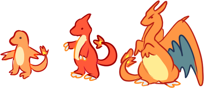 Charmander Evolutions