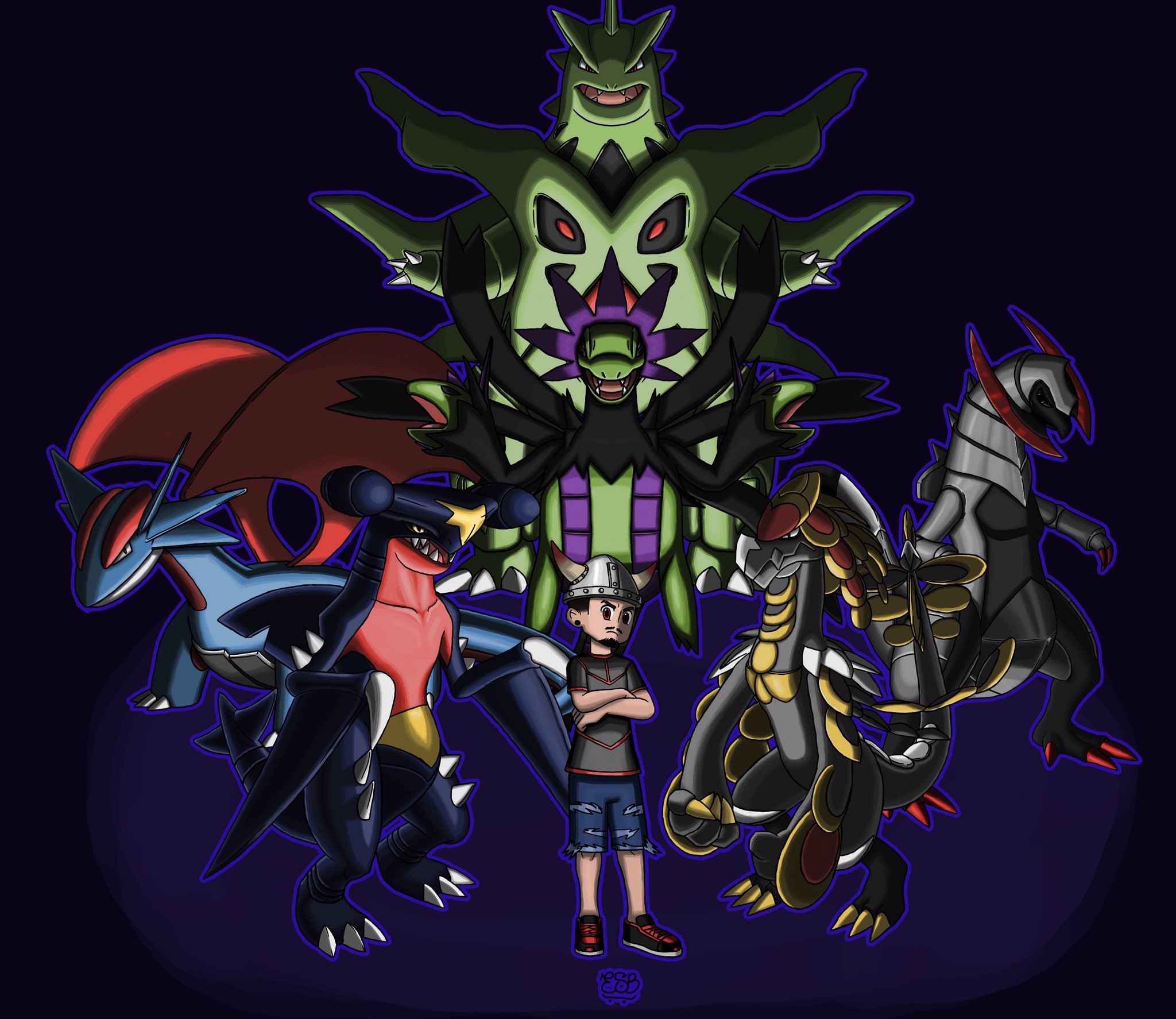 Haxorus Vs Garchomp Vs Salamence