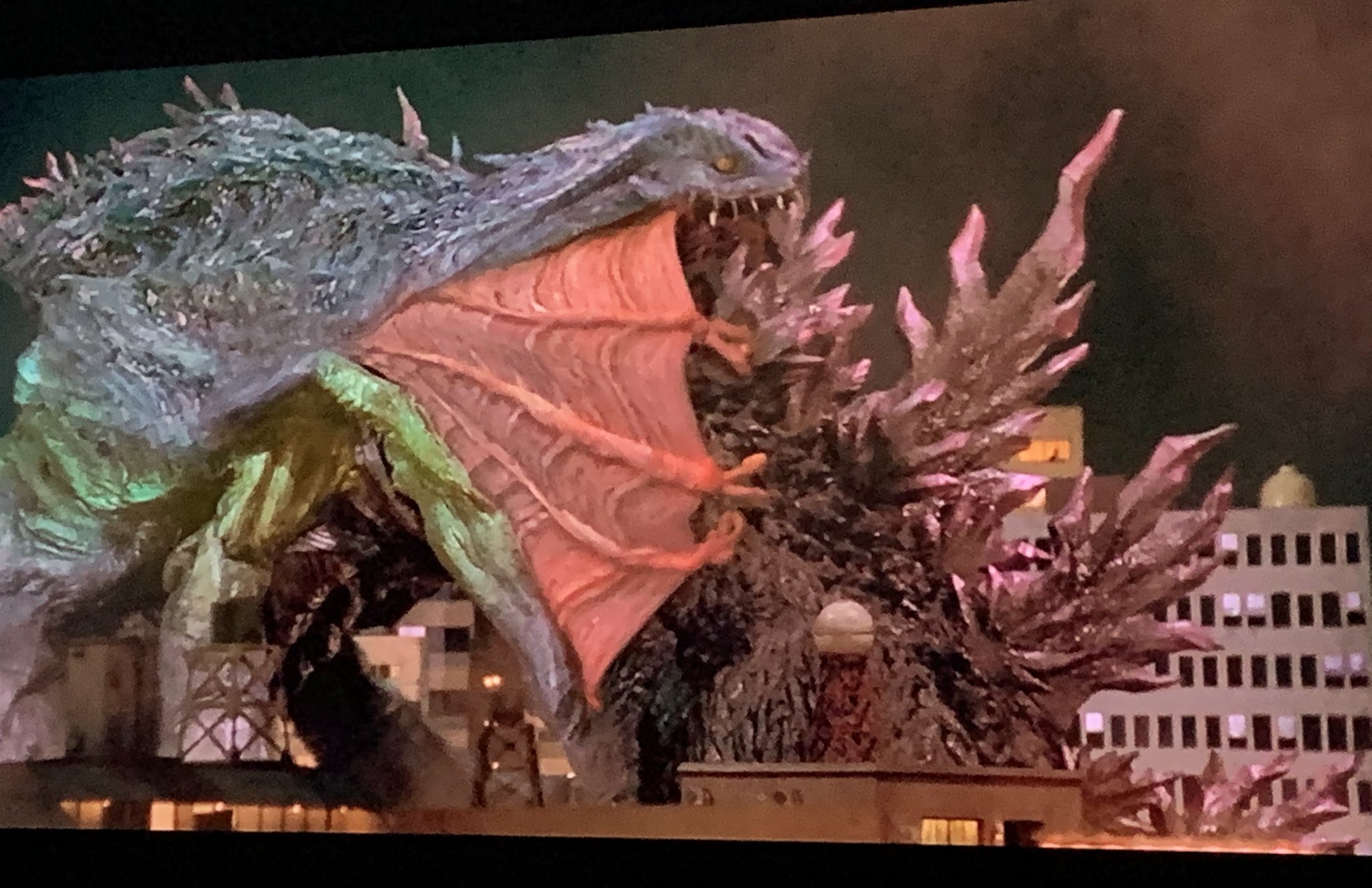 Godzilla 2000 Orga Eats Godzilla