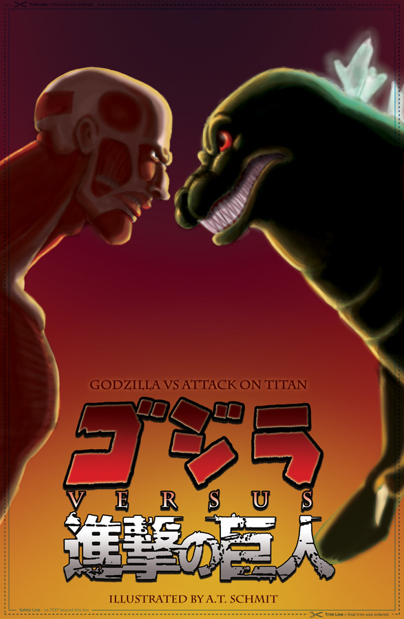 Godzilla Vs Colossal Titan