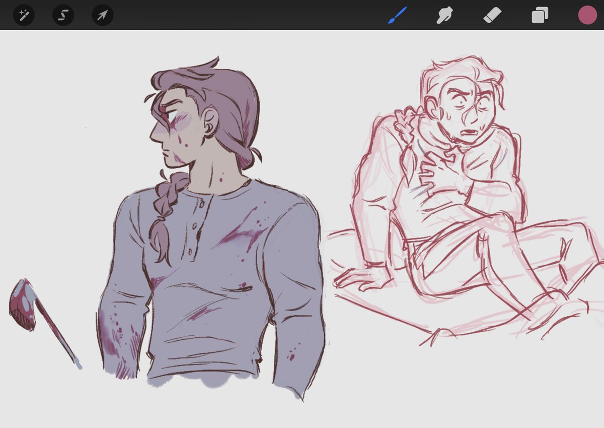 「drawing buff women to cope with current events 」Amelia Allore @ hi ...