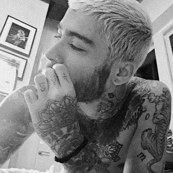 Zayn Malik Gun Tattoo