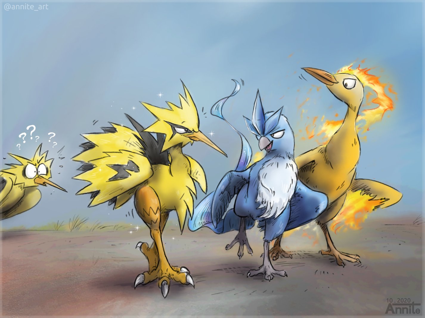 Zapdos Drawing