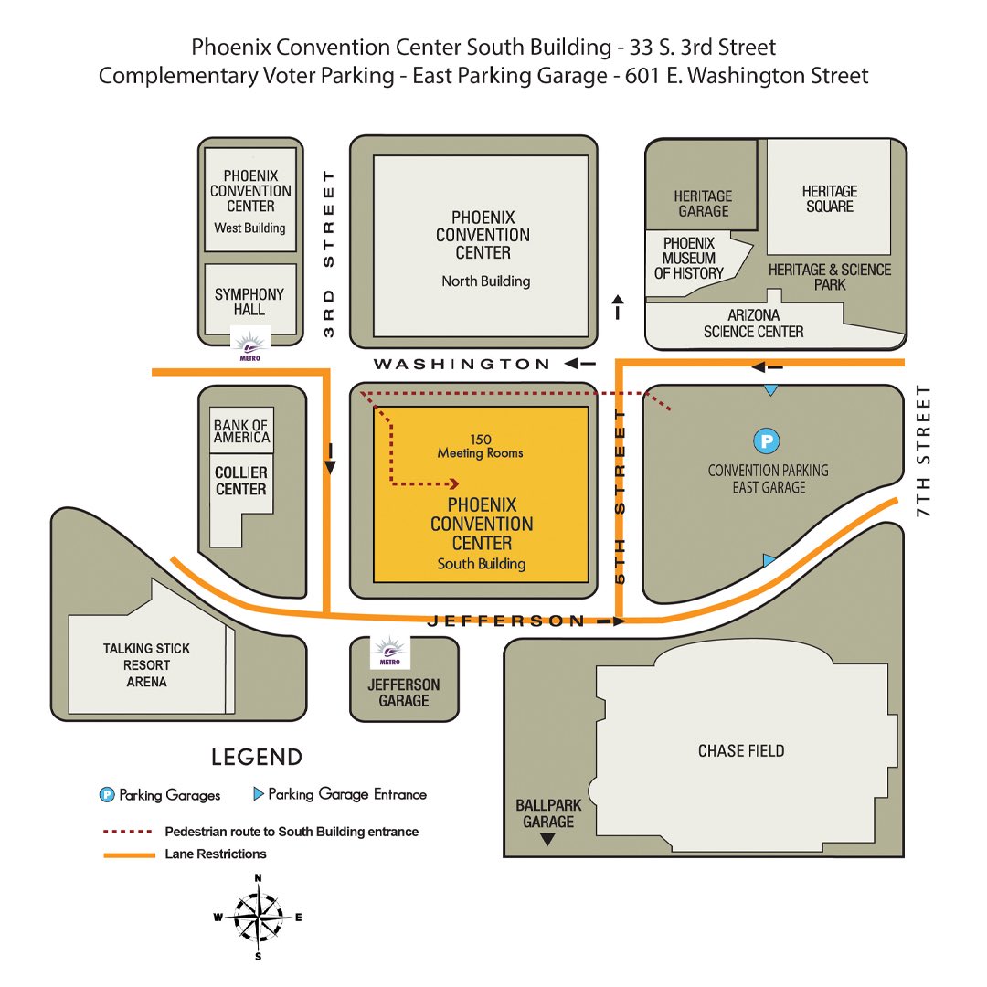 Phoenix Civic Center Map Location – WordCamp Phoenix 2019