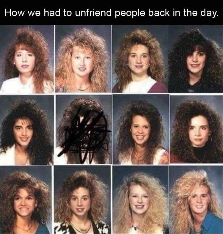 80s Hair Meme