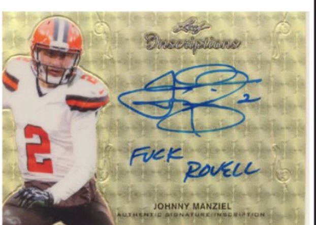 Johnny Manziel Autograph Meme