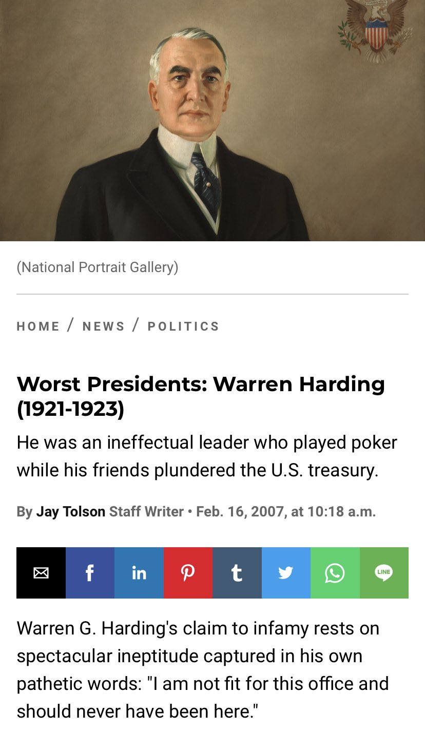 Warren Harding Quotes