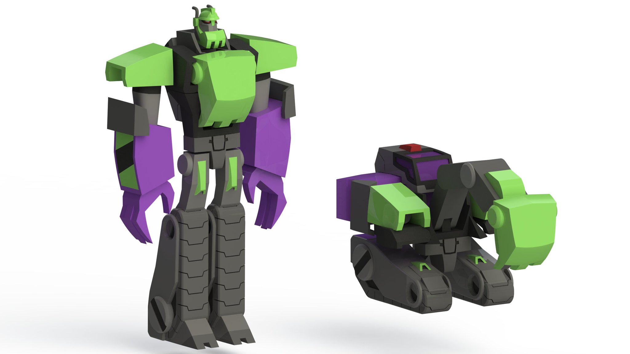 Transformers Animated Scrapper