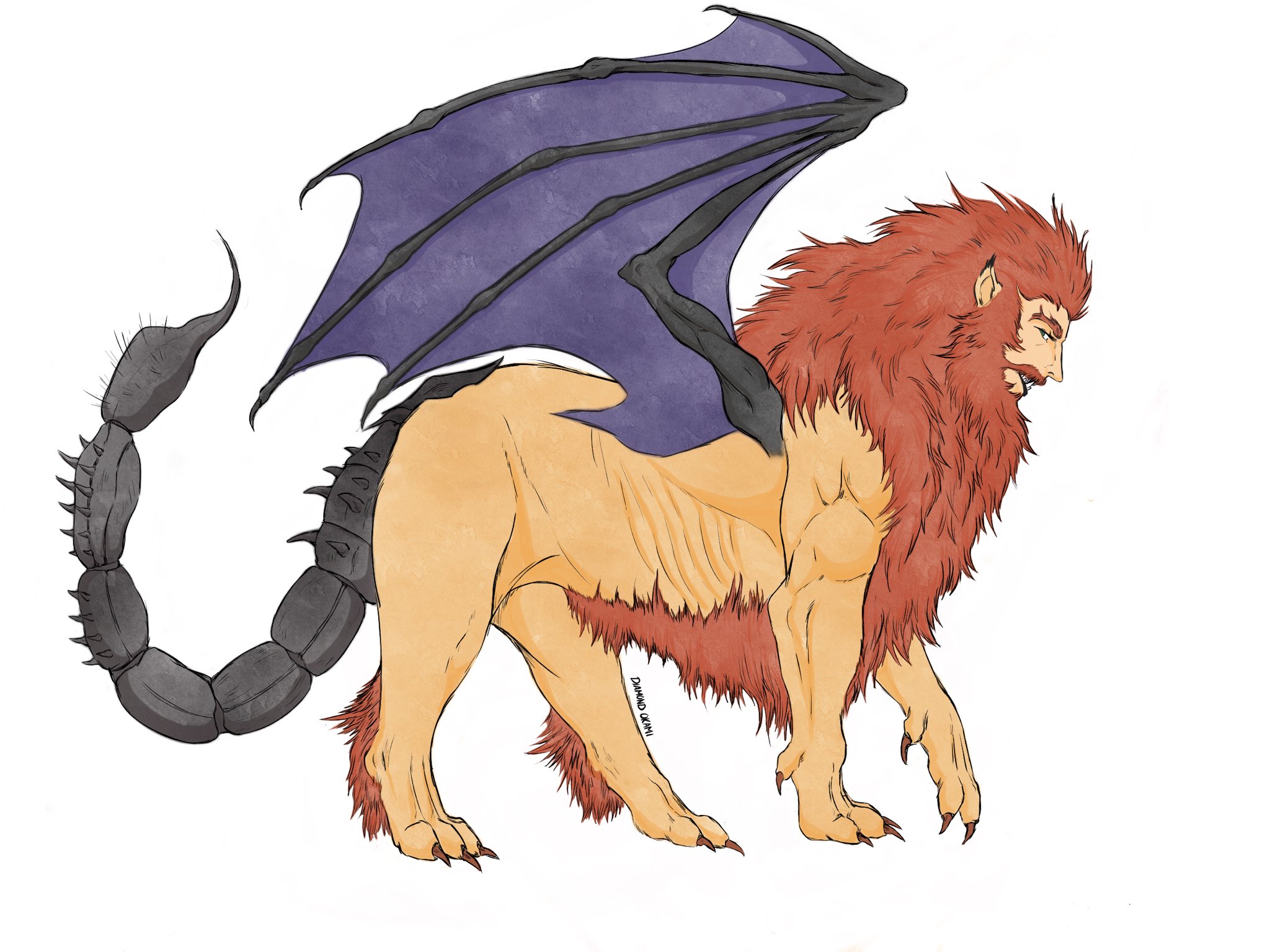 Manticore Drawing