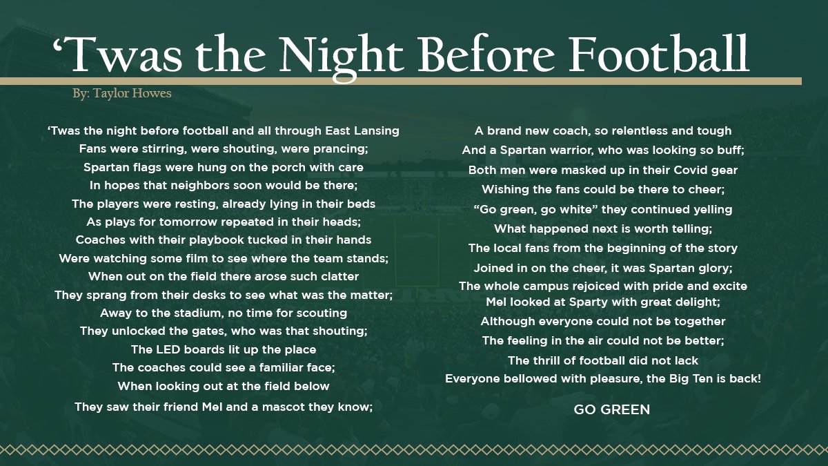 Friday Night Football Poem Shel Silverstein Ready For Monday Night