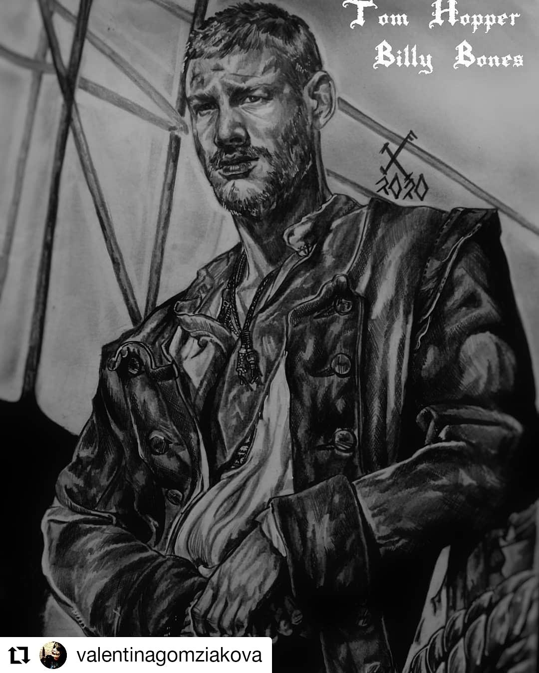 Tom Hopper Billy Bones
