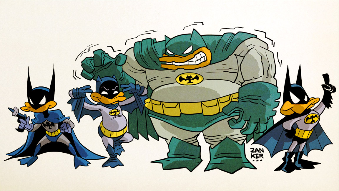 Plucky Duck Batman