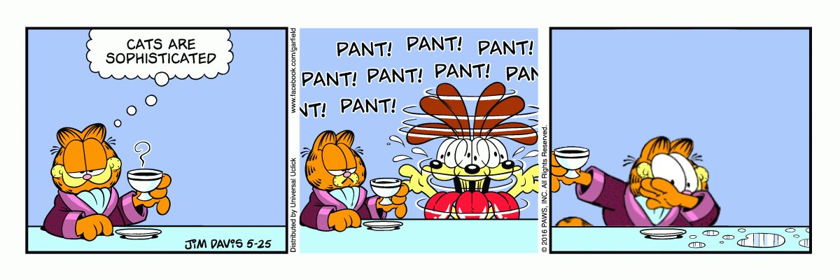 Deflated Garfield @flatgarf Timeline, The Visualized Twitter (Analytics)