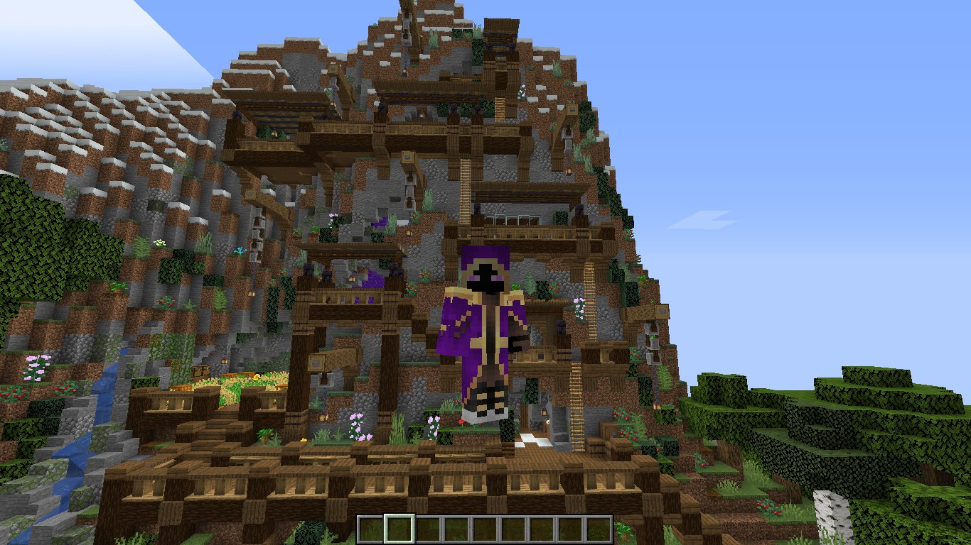 Minecraft Mountain Base