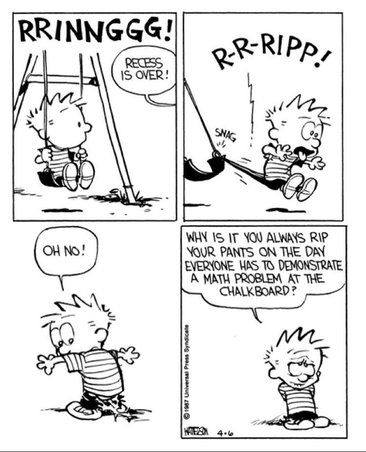 Ripped Pants Cartoon