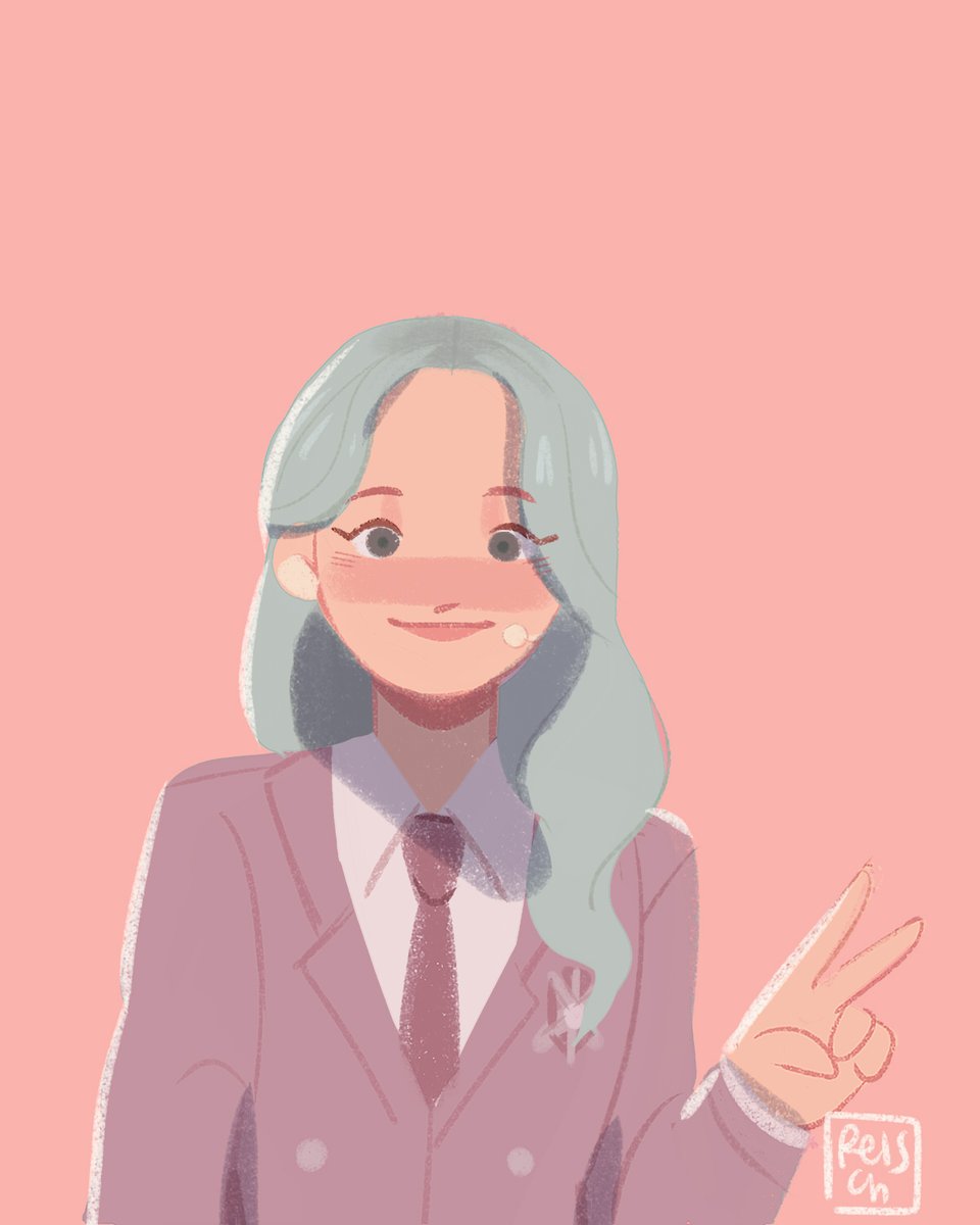 「gowon suit gowon suit gowon suit #loonaf」|reis 🍂 working on comms!のイラスト