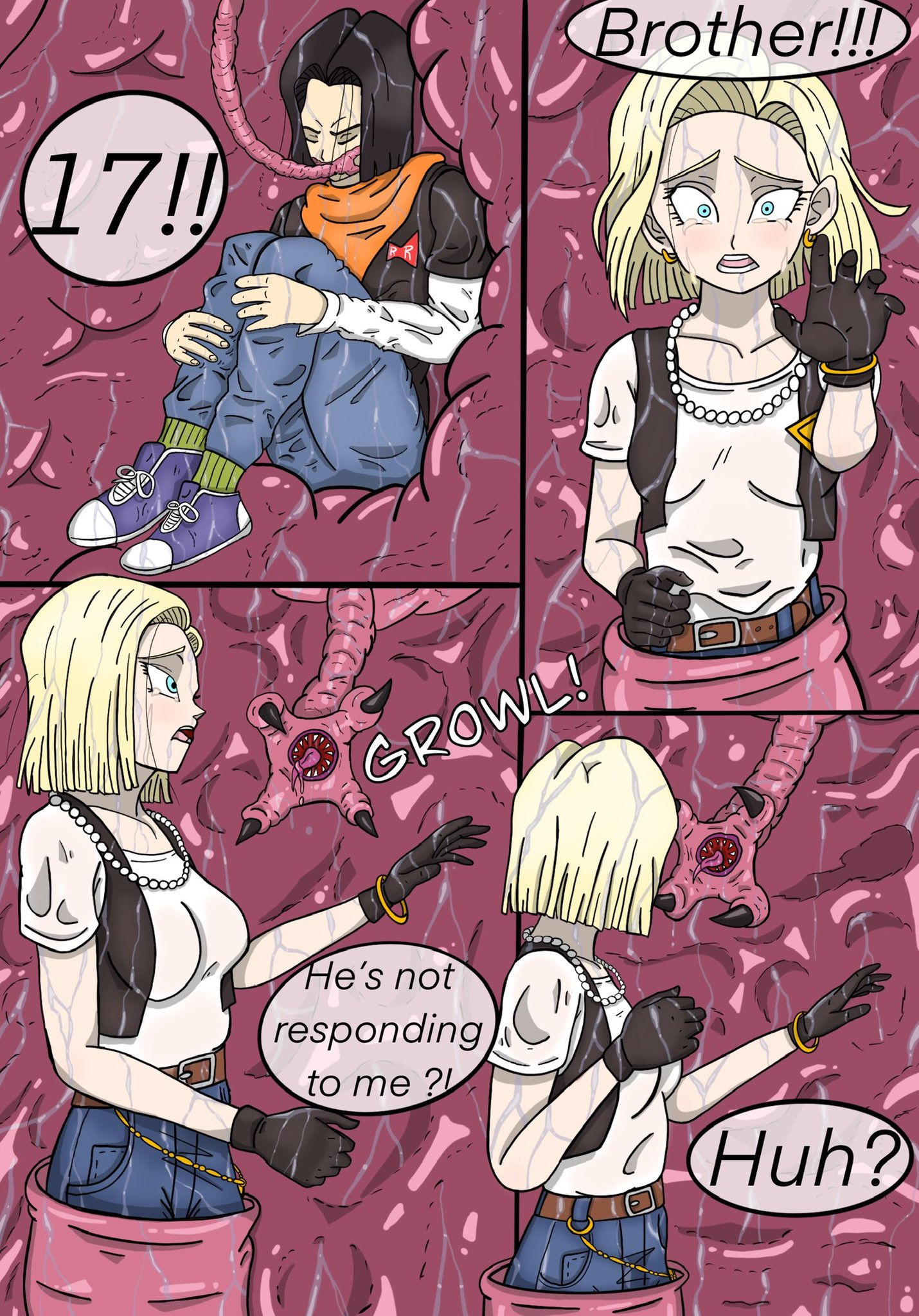 Android 18 And 17