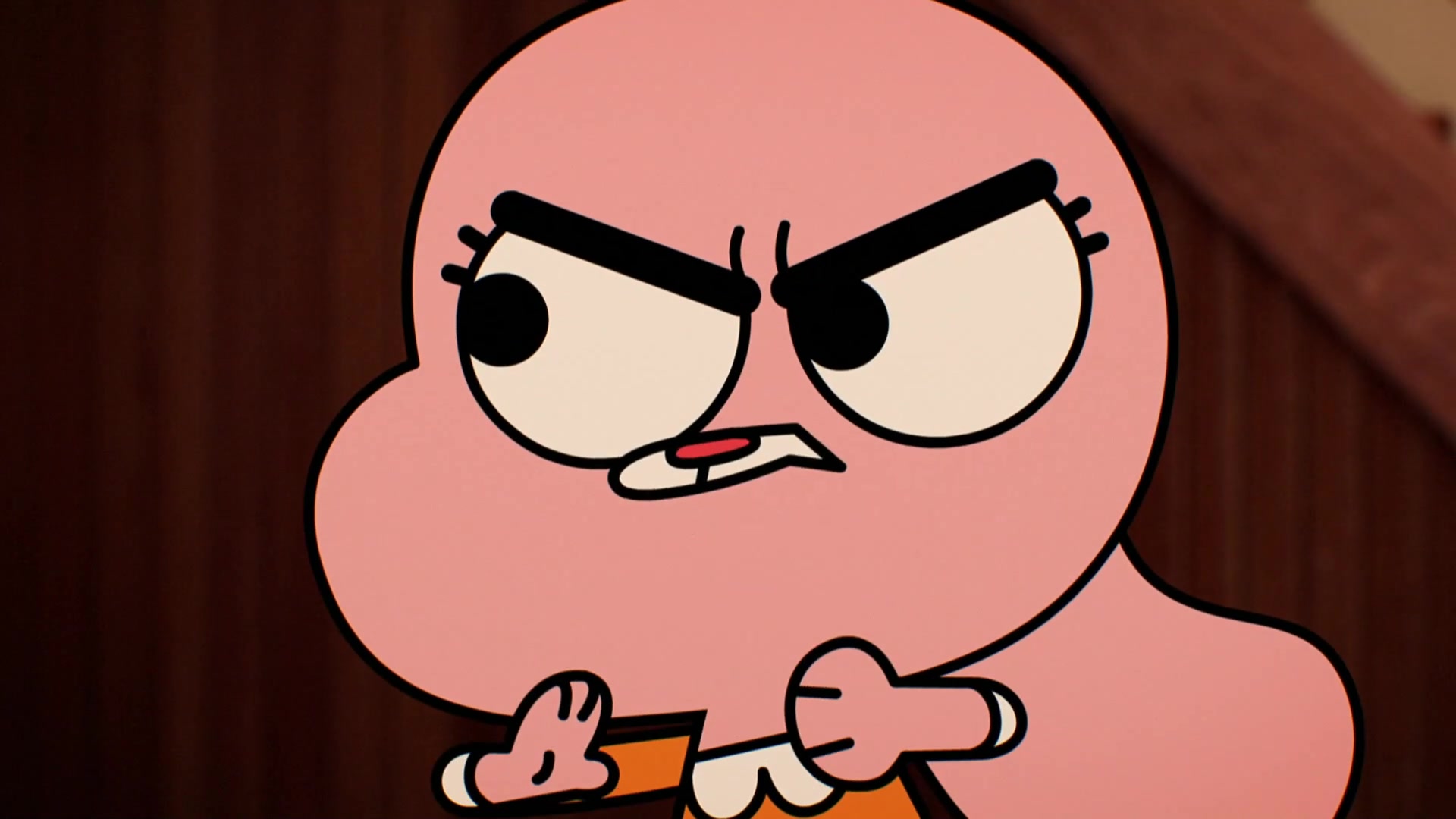 Amazing World Of Gumball Anais Angry