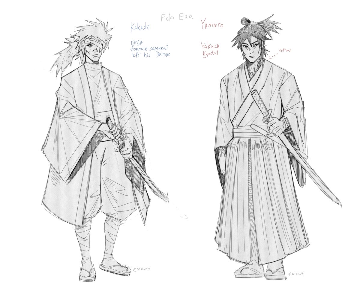 「#kakayama The Edo period!AU 」northern lightの漫画