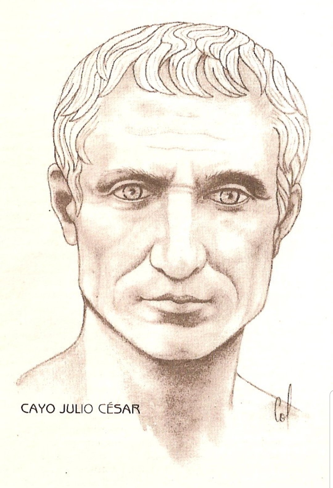 Julio César Dibujo Acto 1
