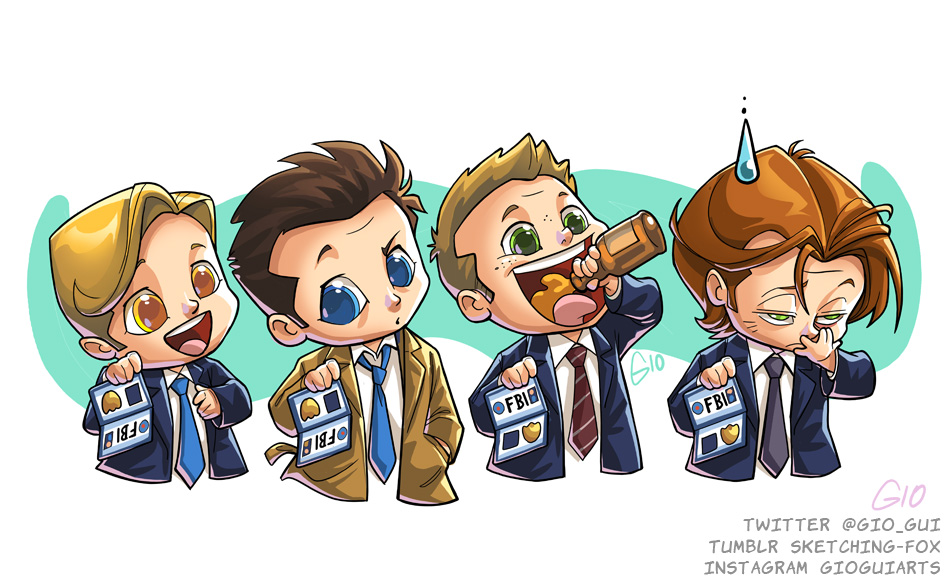 Supernatural Chibi Drawings