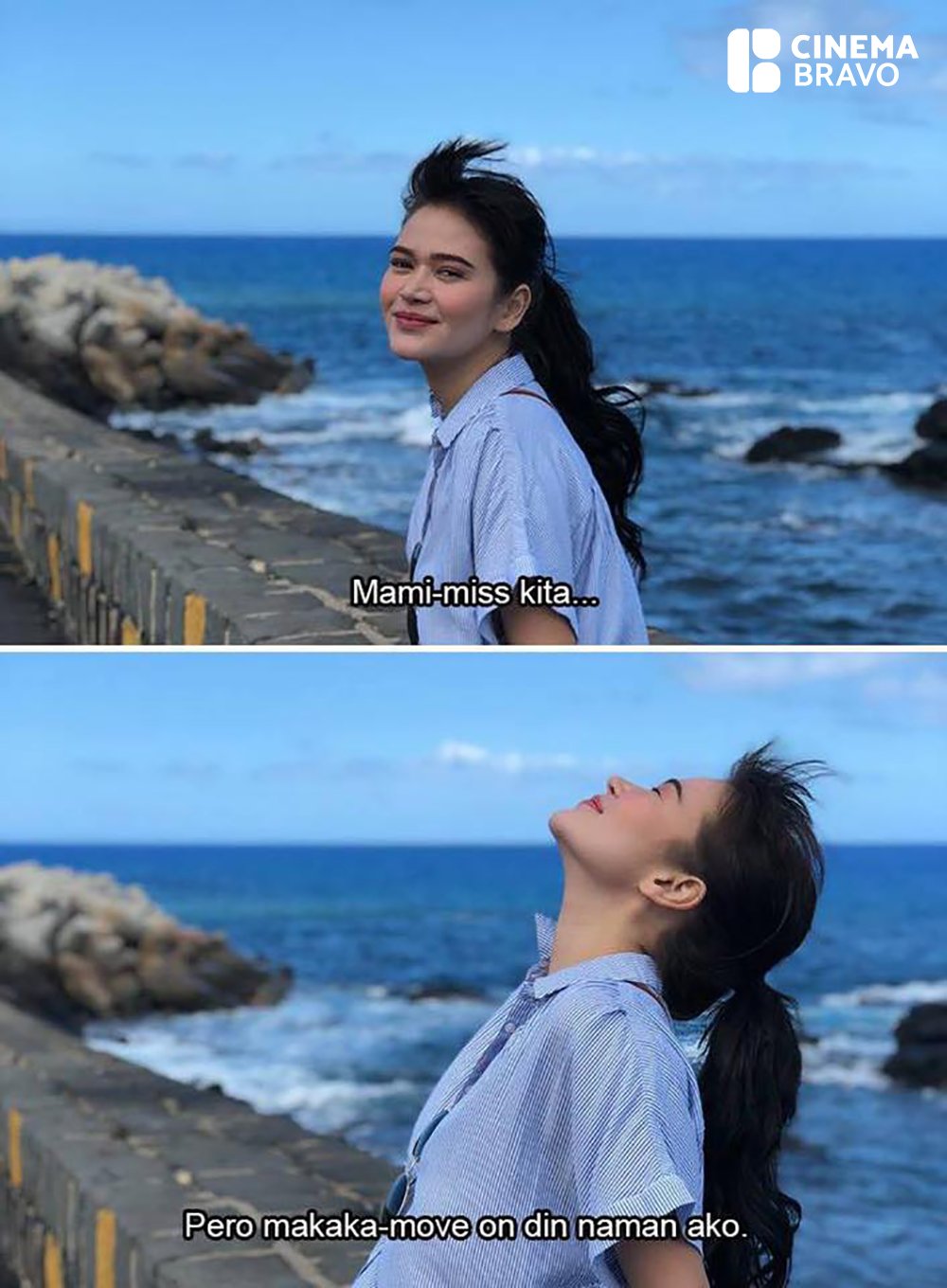 CinemaBravo on Twitter: "Bela Padilla: "Mami-miss kita... Pero makaka-move on din naman ako ...