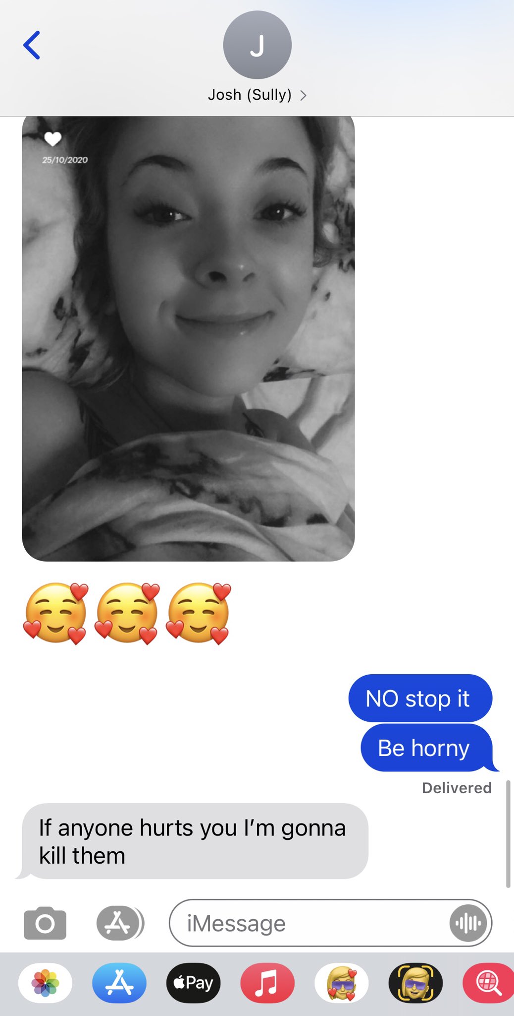 Jade Vow On Twitter I Sent Josh A Selfie And Now I Regret It Because 5111