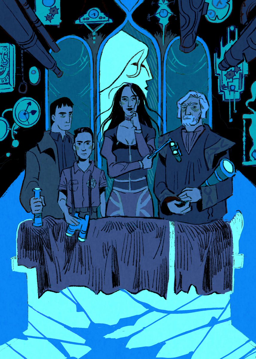 「the cape, the atrium, the bridge square 」|Casper Pham 🩸のイラスト