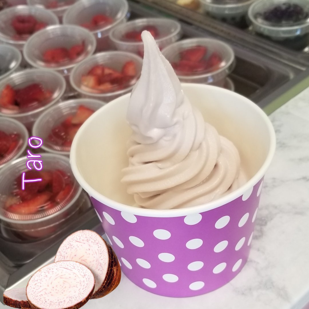 Taro Frozen Yogurt