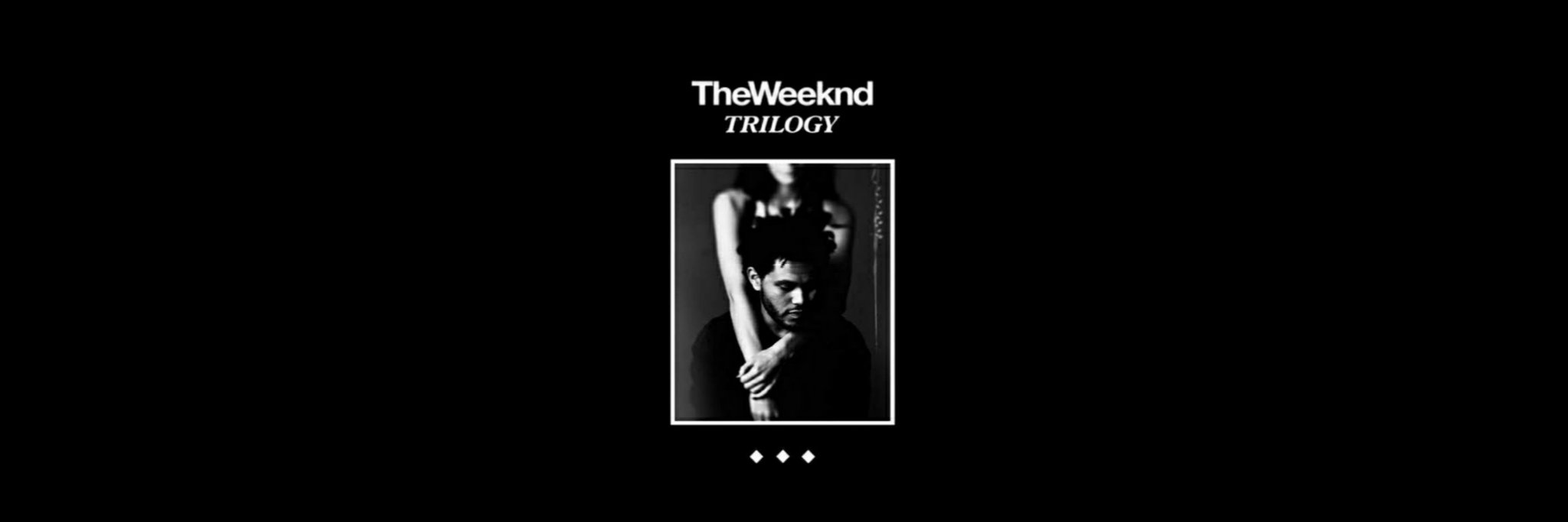 The Weeknd Trilogy Album Cover The Weeknd 'Trilogy' Poster – The