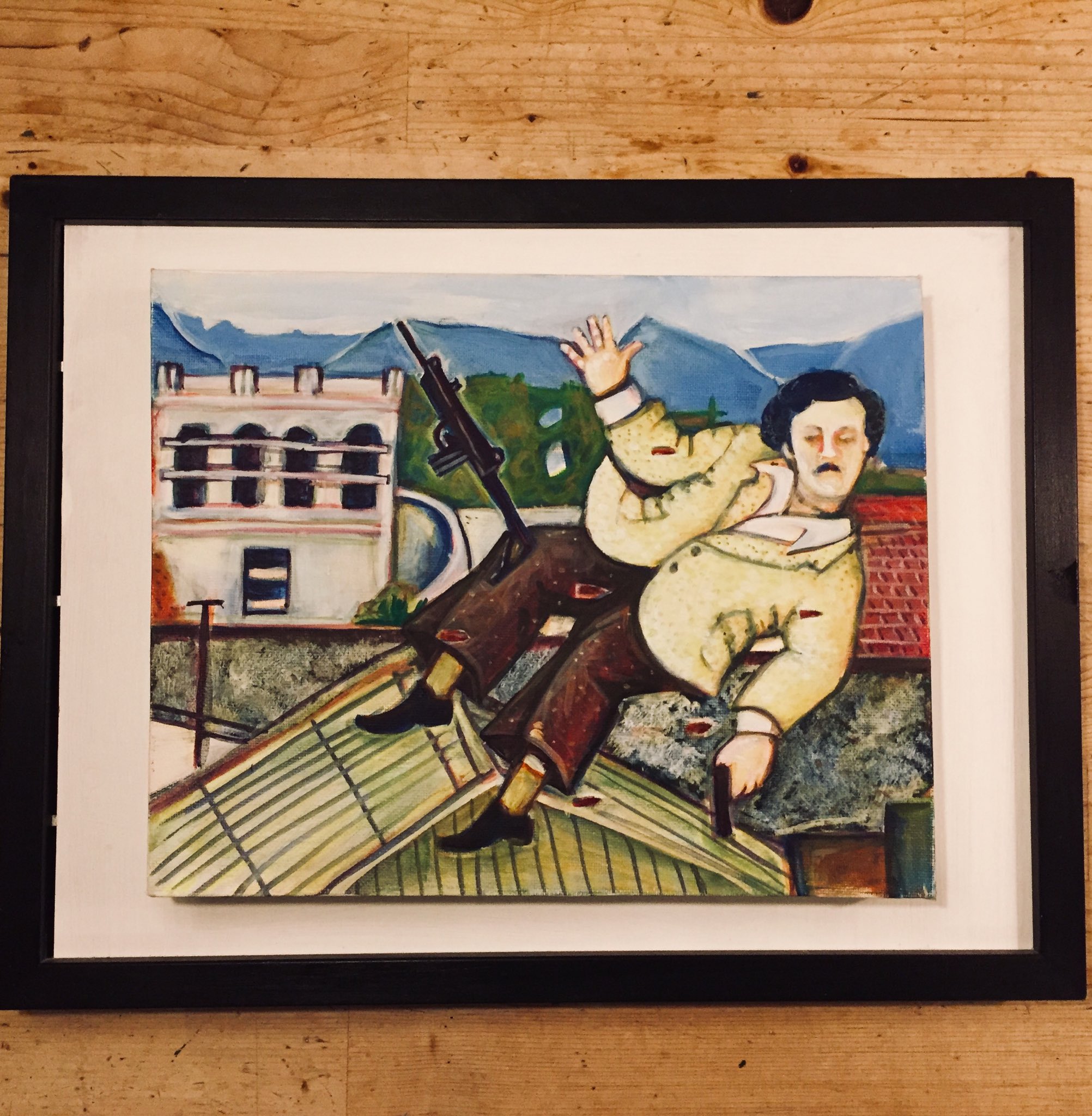 Pablo Escobar Painting