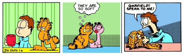 Deflated Garfield @flatgarf Timeline, The Visualized Twitter (Analytics)