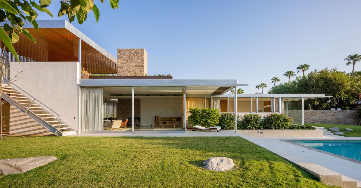 METALOCUS on Twitter: "Un mito del siglo XX a la venta. Casa Kaufmann del desierto por Richard ...