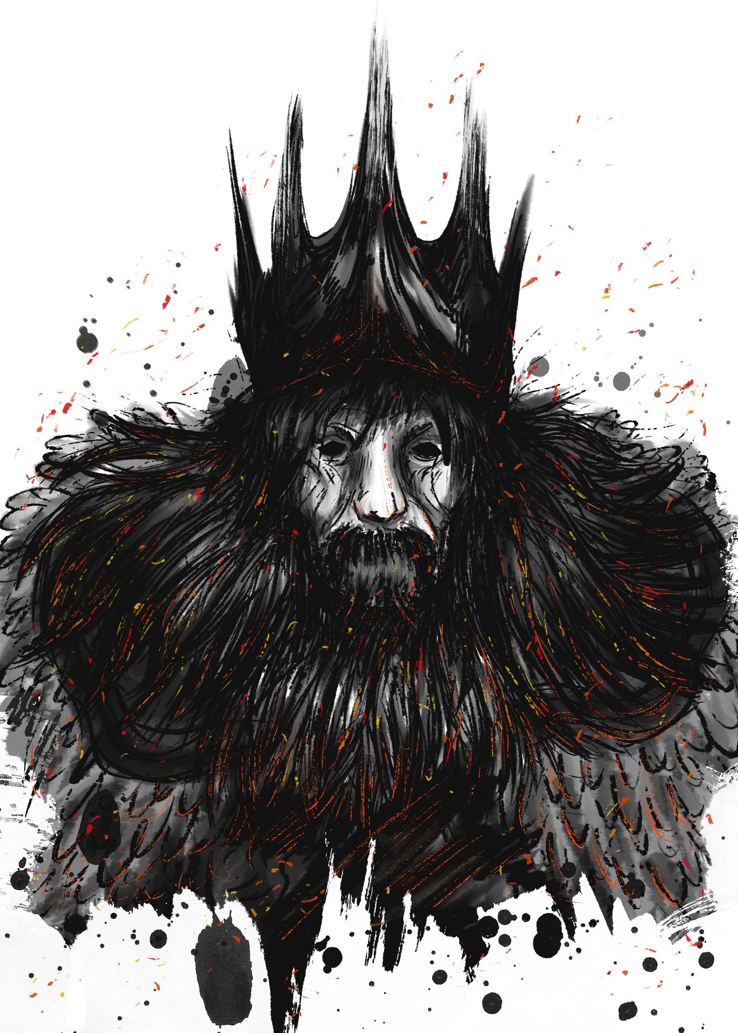 Drawung Of Gwyn Lord Cinder