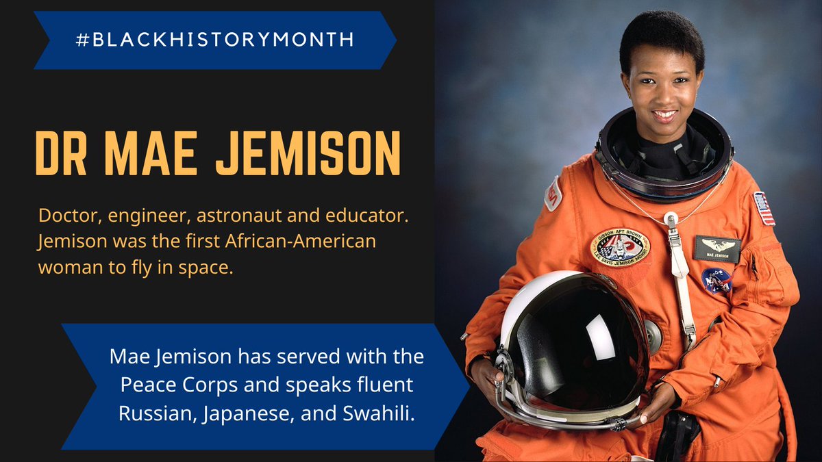 Black Female Astronaut Mae Jemison